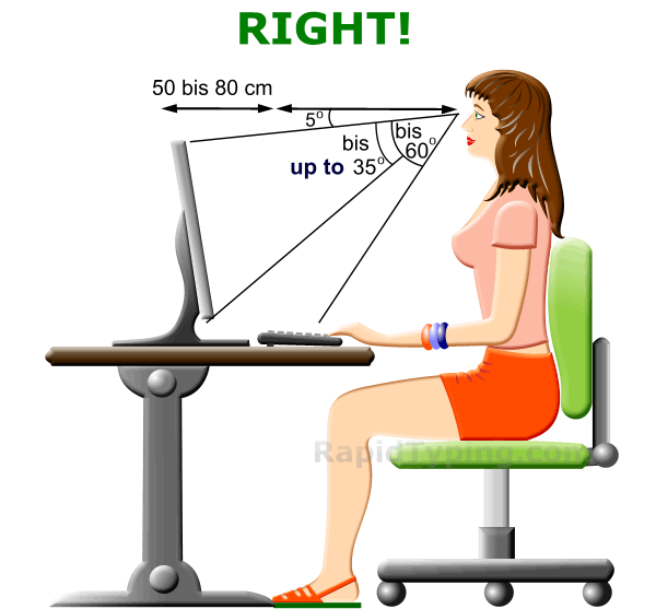 Touch Typing Technique
