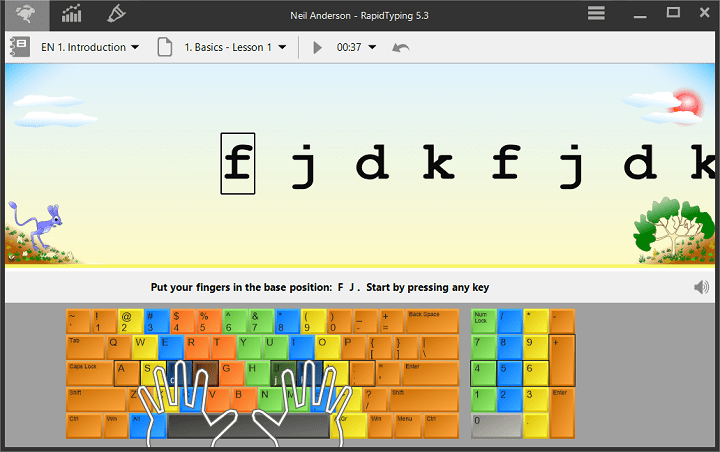 User experience | RapidTyping